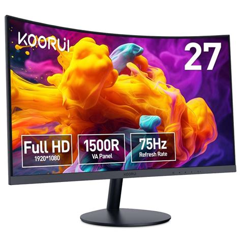 Monitor Curvo Koorui 27n5ca 27 Polegadas