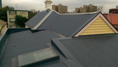 Colorbond Metal Reroof With Velux Skylight Flemington Roofrite
