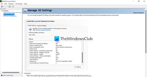 How To Turn Off Vsync In Windows 11 10