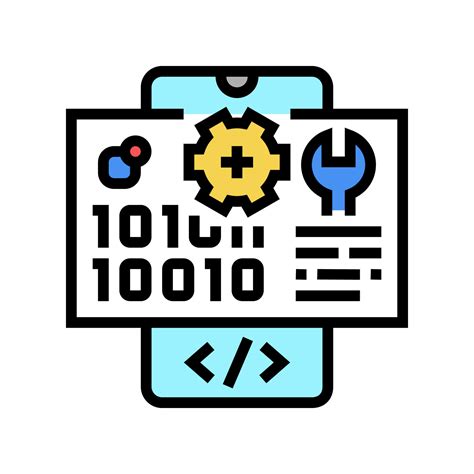 Application Development Color Icon Vector Illustration 10301998 Vector