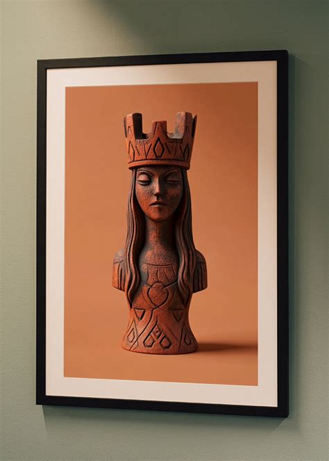 Scandinavian Chess Queen Posters And Prints By Chess Aesthetics Printler
