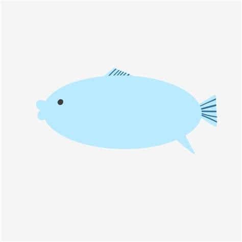 可愛 魚魚 金魚 藍色的小魚 可愛的魚剪貼畫 可愛的 摸魚素材圖案，psd和png圖片免費下載 金魚 魚 藍 色