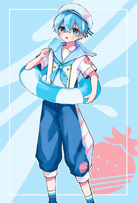 「あっつい ころんくん」みやのイラスト