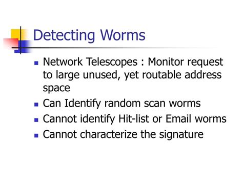 Ppt Automated Worm Fingerprinting Powerpoint Presentation Free