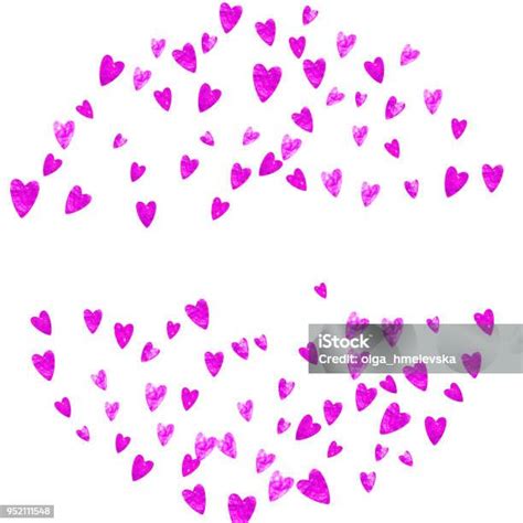 핑크 반짝이 색종이와 어머니 하루 배경입니다 절연 된 들 0명에 대한 스톡 벡터 아트 및 기타 이미지 0명 개념 고풍스런