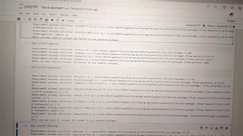Developed A Python Voice Assistant For Oasis Infobyte Tina Bhatnagar