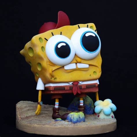 Artstation Spongebob Kamp Koral Maquette