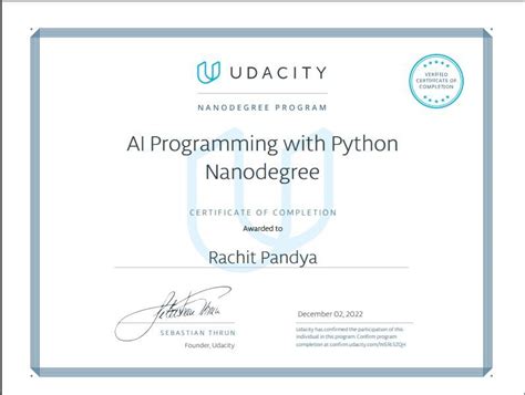 Rachit Pandya On Linkedin Aws Intel Udacity Python