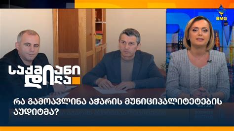 რა გამოავლინა აჭარის მუნიციპალიტეტების აუდიტმა Youtube