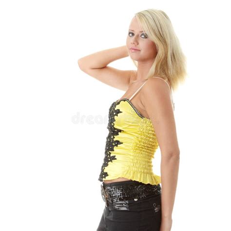 Blondynka Seksowna Zdjęcie Stock Obraz Złożonej Z Nikły 11728546
