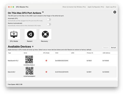 dfu blaster pro twocanoes software