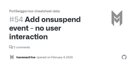 Add Onsuspend Event No User Interaction · Issue 54 · Portswiggerxss