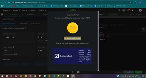 Geekstreak2024 Deutschebank Ayush Kumar