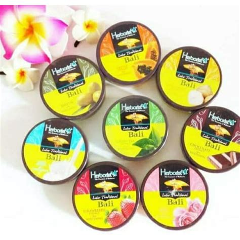 Jual Herborist Lulur Bali 200gr Shopee Indonesia