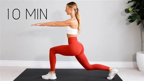10 Min Legbuttthigh Workout No Equipment Youtube