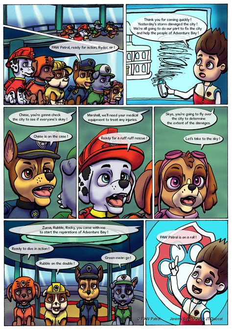 Paw Patrol Pups Save A Lounard Page 3 By Disccatfr On Deviantart