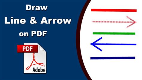 How To Draw Line And Arrow On PDF With Adobe Acrobat Pro 2020 YouTube