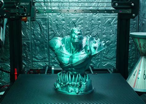Planet Hulk Bust Support Free Remix Remixed By Iczfirz Makerworld