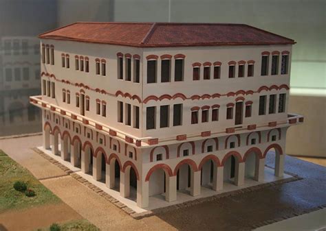 Las Insulas Los Edificios Romanos De Varios Pisos De Altura