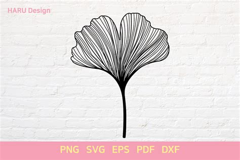 Ginkgo Leaf Graphic By Harudesign · Creative Fabrica