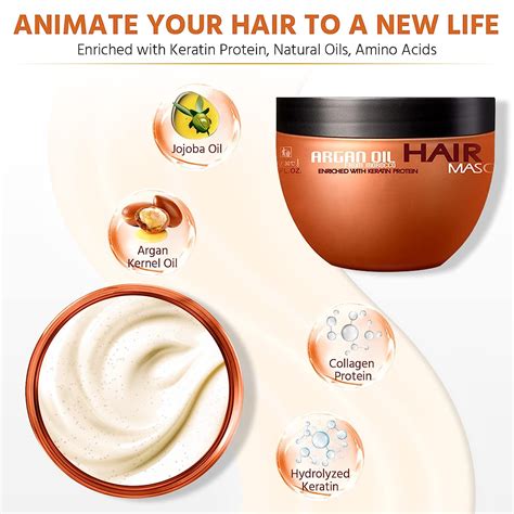 Nuspa Argan Oil Nourishing Mask 250ml