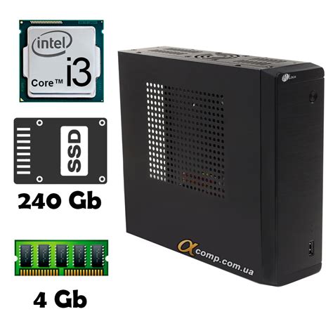 AlphaPC (i3-3210 • 4Gb • ssd 240Gb) R3-U101 USFF купить в Днепре ...