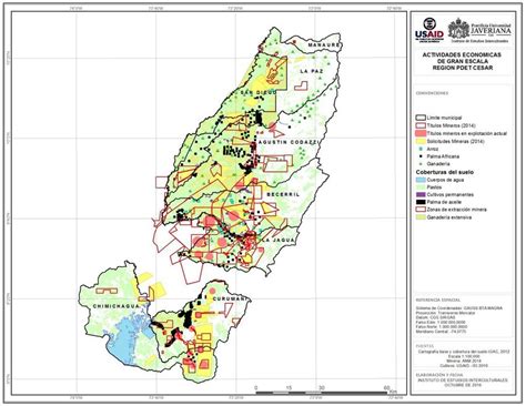 Actividades Económicas En El Centro Del Perijá Como Parte De Región