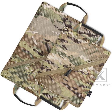 Krydex Tactical Storage Mesh Pouch Set Travel Organizer Edc Bag