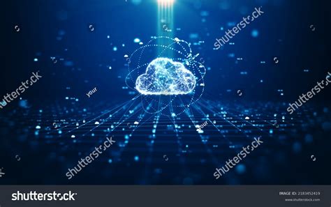 Cloud Computing Technology Concept Cloud Padlock Stock Illustration 2183452419 Shutterstock