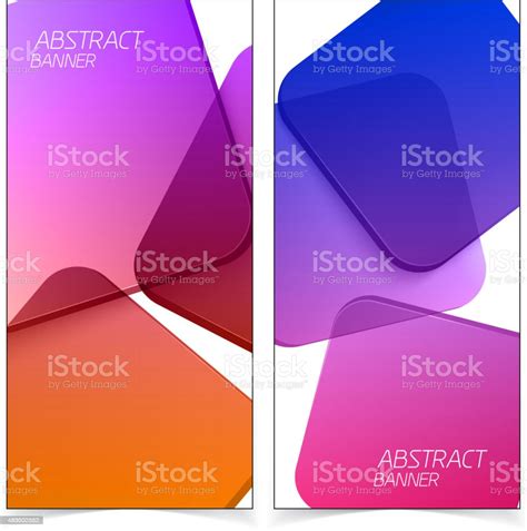 Abstract Geometric Headers Stock Illustration Download Image Now