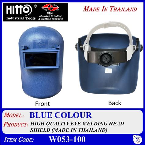 W053 100 Blue Colour High Quality Eye Welding Head Shield Made In