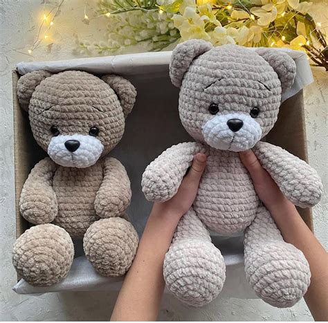 Pattern Amigurumi Crochet Teddy Bear Etsy