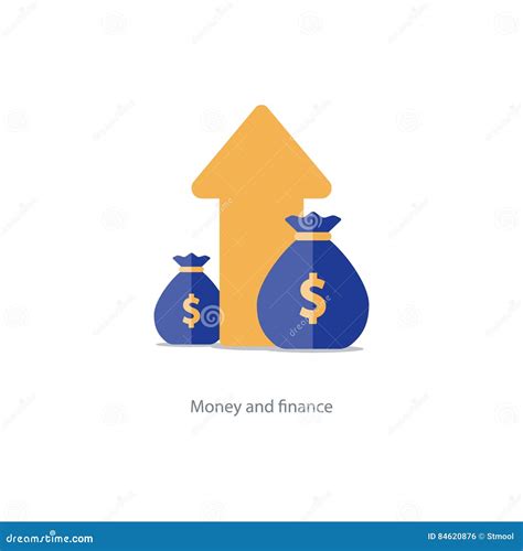 Compound Interest Text On Paper On Chart Background Stock Image