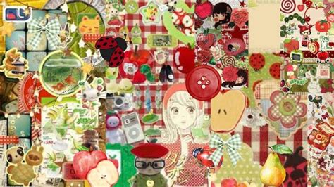 Igari Wallpaper Collage⋆˚🦋༘⋆ Sfondi Carini Tappezzeria Vintage