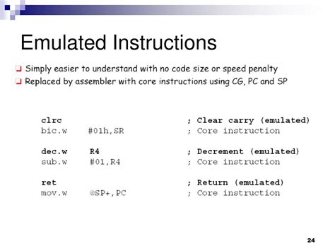 Ppt Ele 492 Embedded Systems The Msp430 Introduction Powerpoint