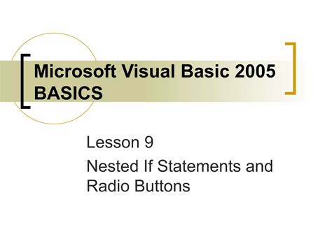 Ppt Lesson Ppt