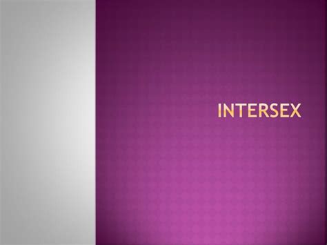 PPT Intersex PowerPoint Presentation Free Download ID