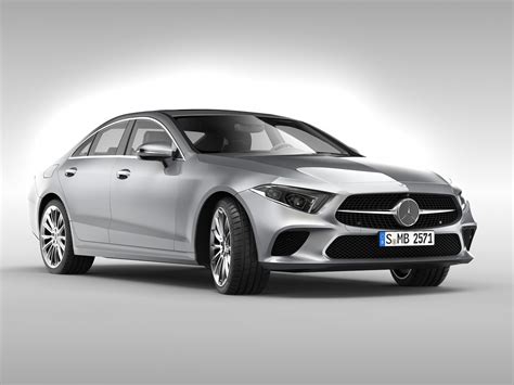 메르세데스 벤츠 Cls 클래스 2018 3d 모델 119 C4d Ma Max 3ds Fbx Obj Free3d