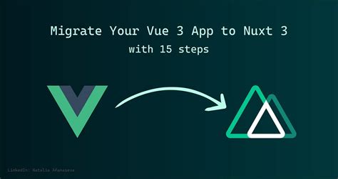 How To Migrate Your Vue 3 App To Nuxt 3 By Natalia Afanaseva Medium