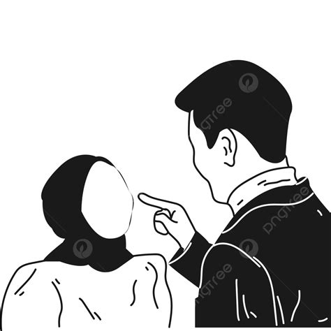 婚禮請柬的可愛情侶線稿 婚禮 邀請 婚禮請柬向量圖案素材免費下載，png，eps和ai素材下載 Pngtree