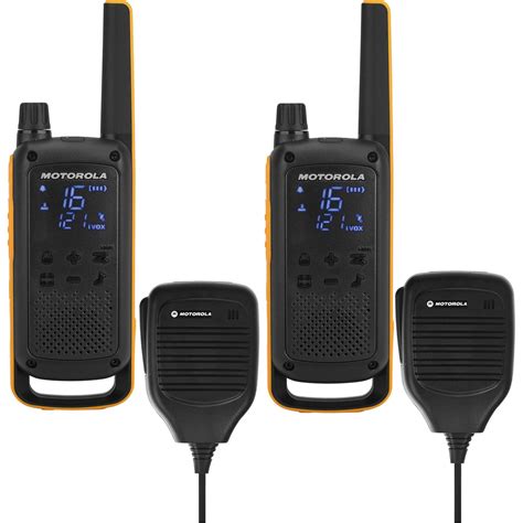 Talkabout T82 Extreme Twin Pack To Vejs Radio 16 Kanaler Sort Orange