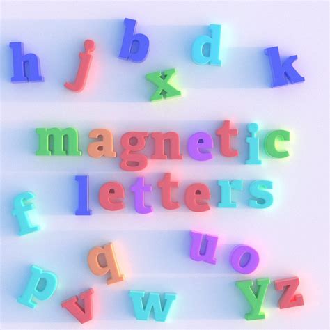 Буквы 3d модели скачать Free3d