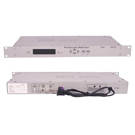 Single Channel MHz Adjacent CATV Agile Modulator RF Modulator RF Modulator And Agile