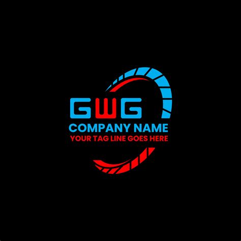 Gwg Letter Logo Creative Design With Vector Graphic Gwg Simple And