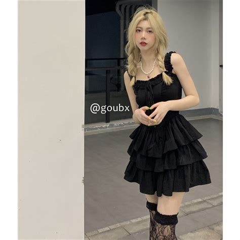 프랑스어 허리 슬리밍 Suspender 드레스 여성 2021 뉴 여름 블랙 리틀 섹시 퓨어 컬러 우아한 패션 서스펜더 라인 스커트드레스 Aliexpress