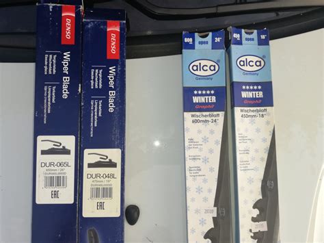 Дворники Denso или Alca, какой размер выбрать? — Lada Vesta SW (1G), 1 ...