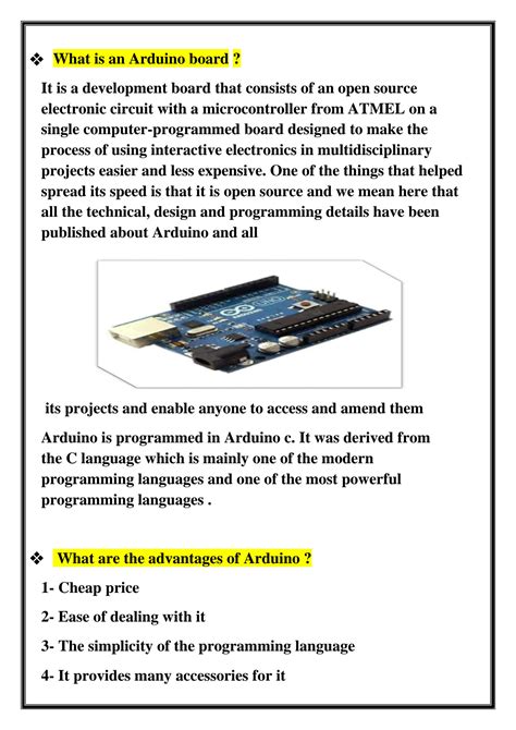 SOLUTION What Is An Arduino Board Studypool