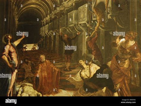 TINTORETTO IL RITROVAMENTO DEL CORPO DI SAN MARCO La Pinacoteca Di