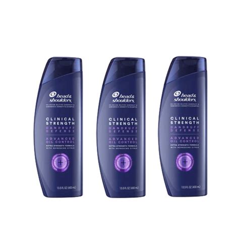 헤드앤숄더 클리니컬 스트렝스 오일컨트롤 비듬 샴푸 400ml 3개 에누리 가격비교