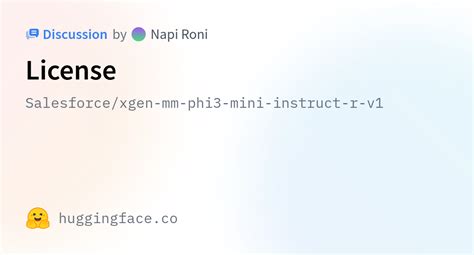 Salesforce Xgen Mm Phi3 Mini Instruct R V1 License